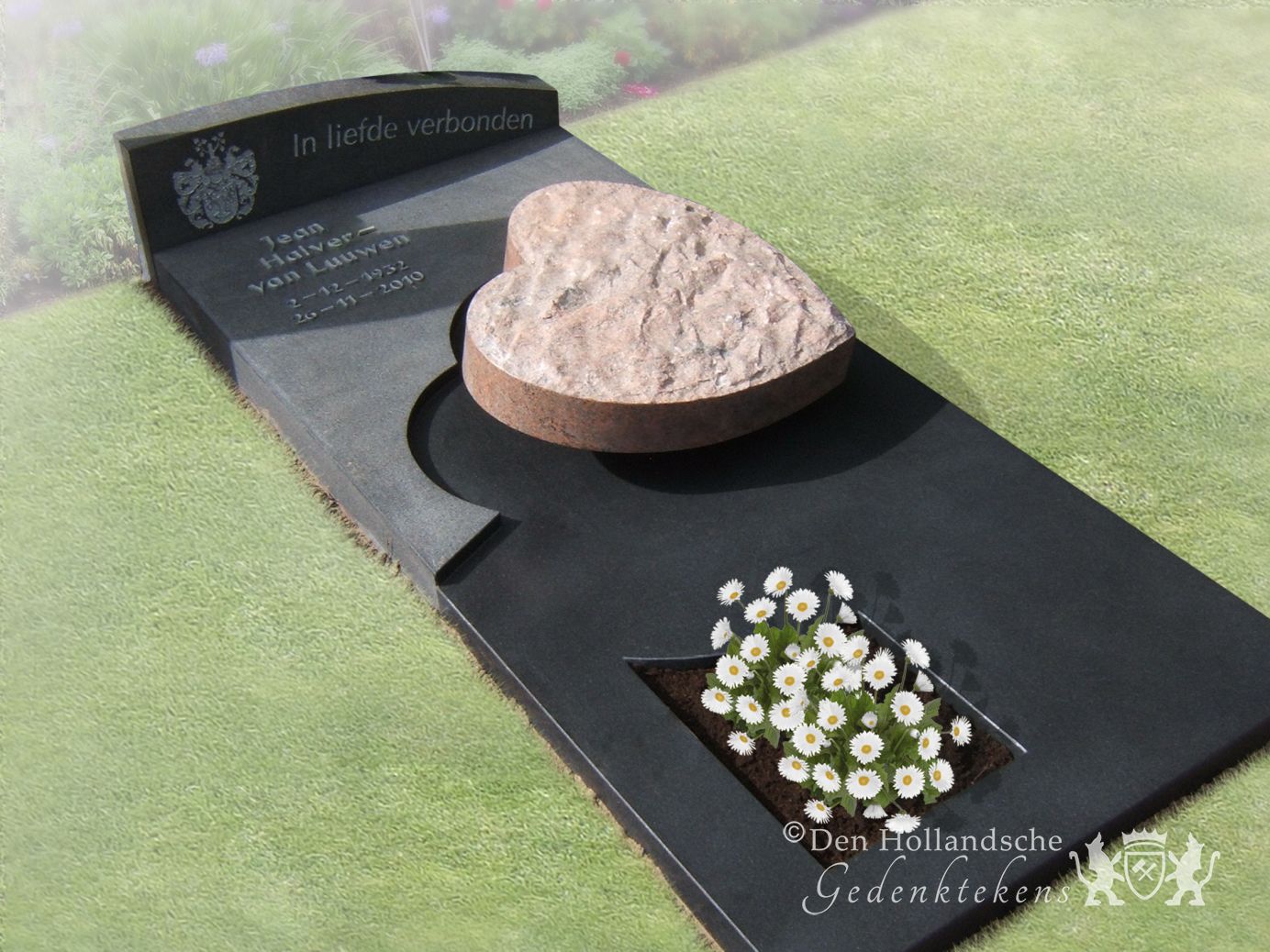 Persoonlijke grafsteen | Den Hollandsche Gedenktekens | 12426
