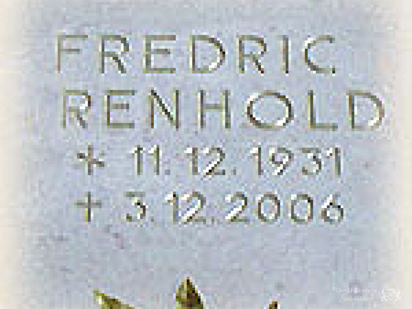 Renhold PNG.png | Den Hollandsche Gedenktekens | 9164
